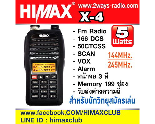 คู่มือการใช้งาน – Himaxradio.com